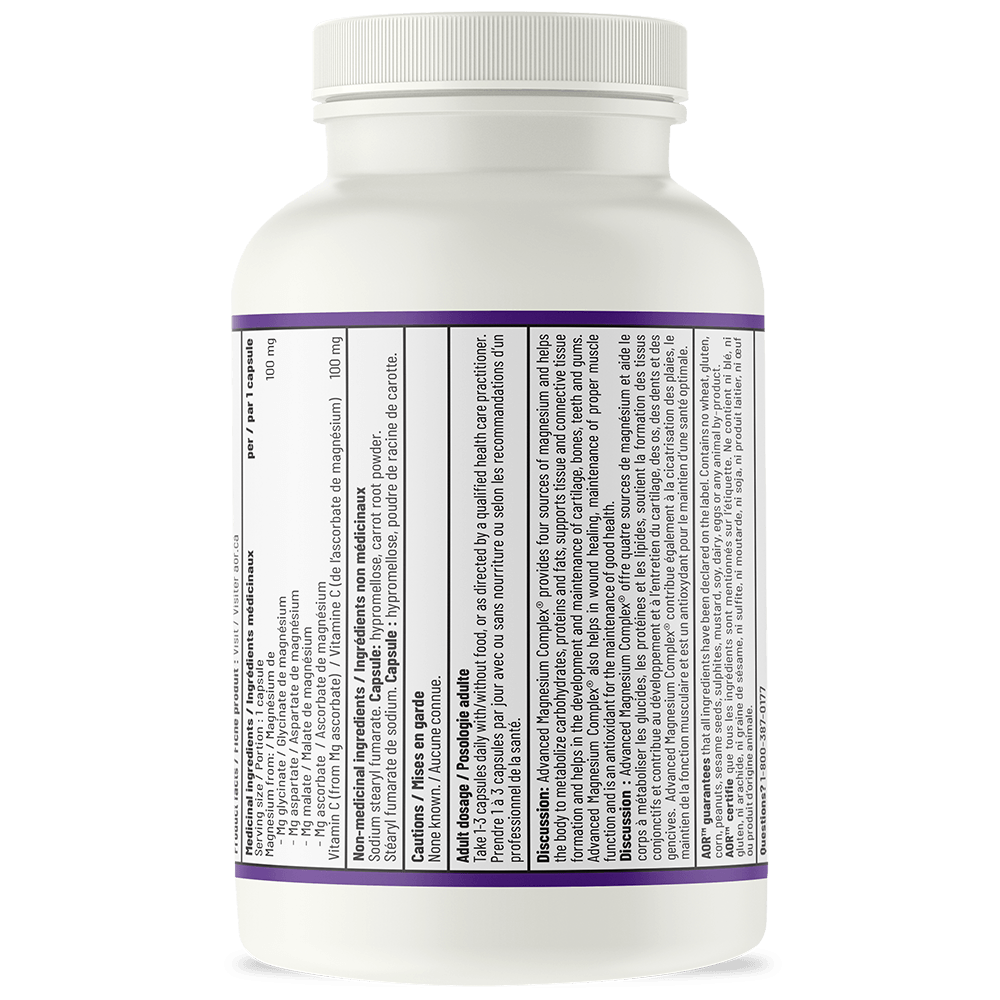 Advanced Magnesium Complex - 90 Capsules – LivLong