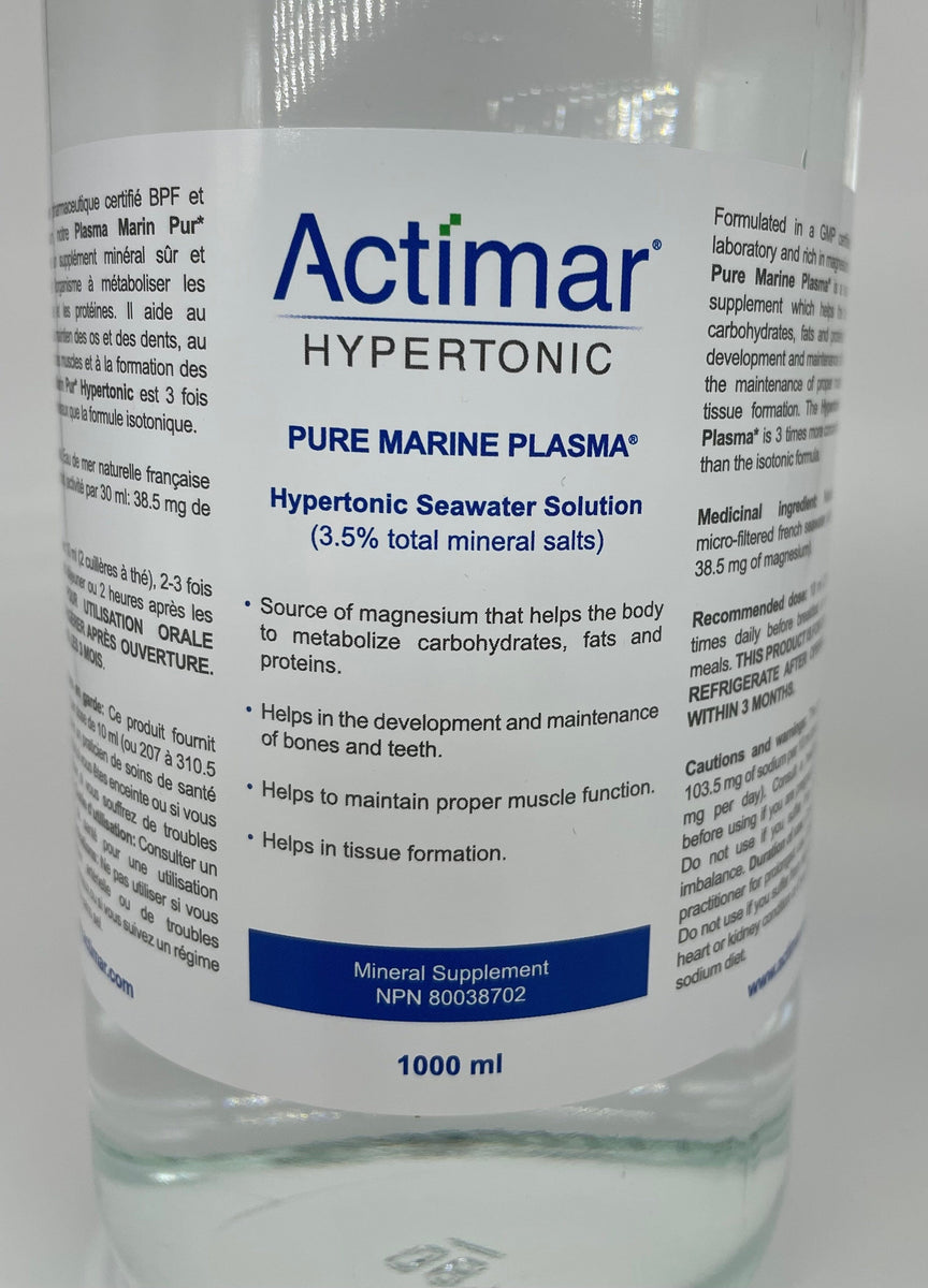 Hypertonic Pure Marine Plasma - 1000ml – LivLong
