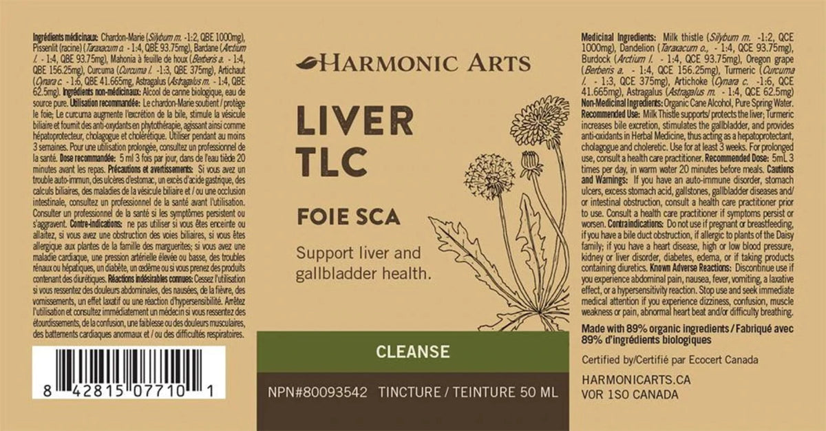 Liver TLC Tincture - 50ml – LivLong